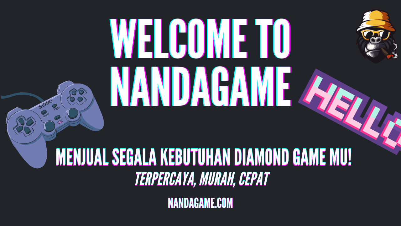 Nanda Game - Top up Game Mobile Legends, Free Fire, PUBGM dan masih banyak yang lainnya